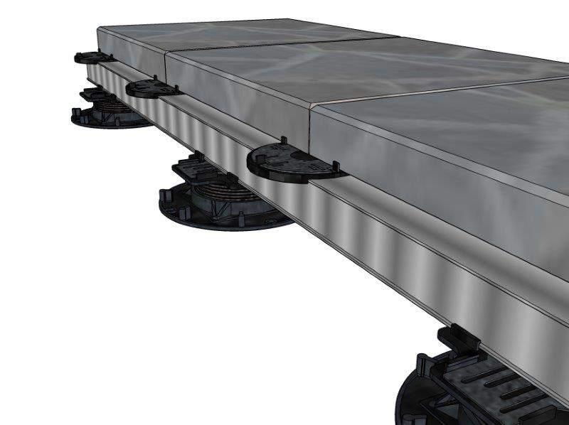 Self-Levelling Pedestals For Paving & Decking | Wallbarn