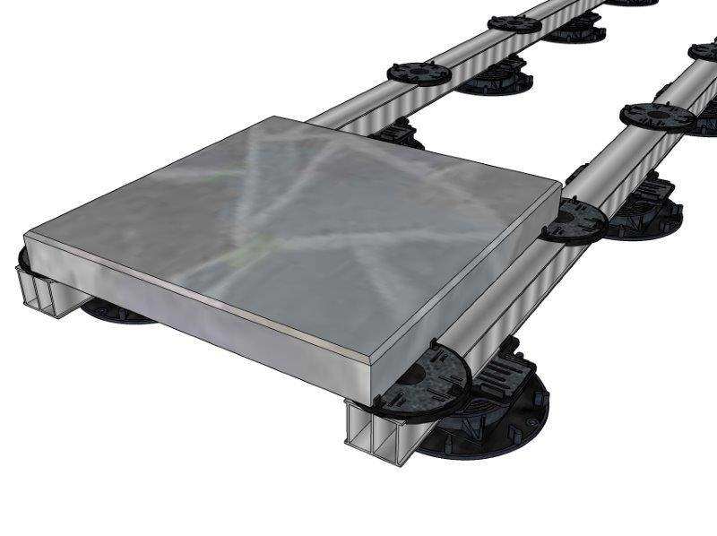 Self-Levelling Pedestals For Paving & Decking | Wallbarn