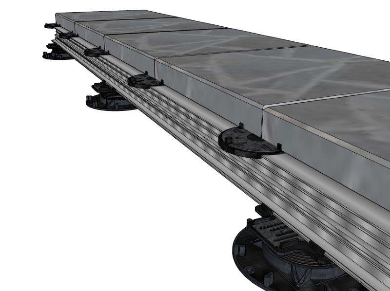 Self-Levelling Pedestals For Paving & Decking | Wallbarn