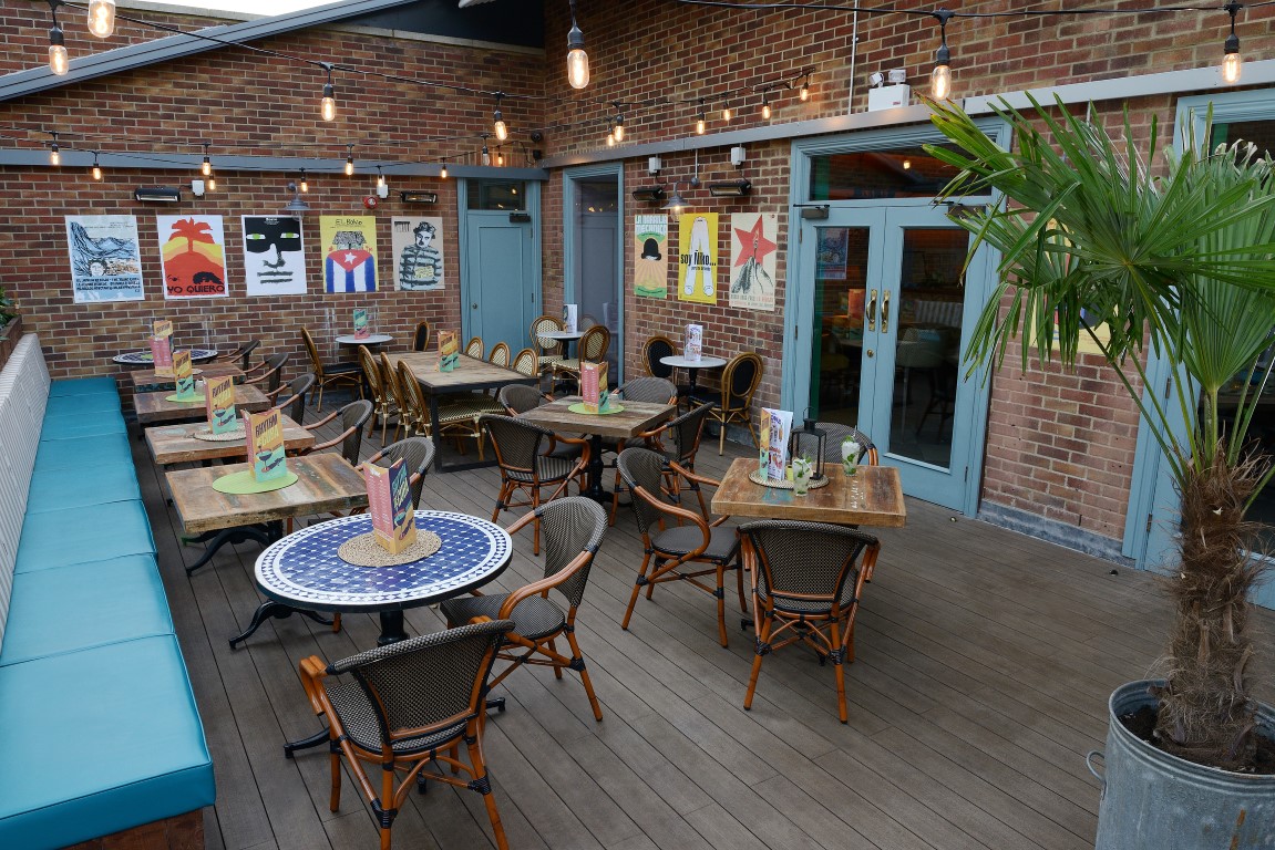 An image of Terra decking tiles - Wallbarn