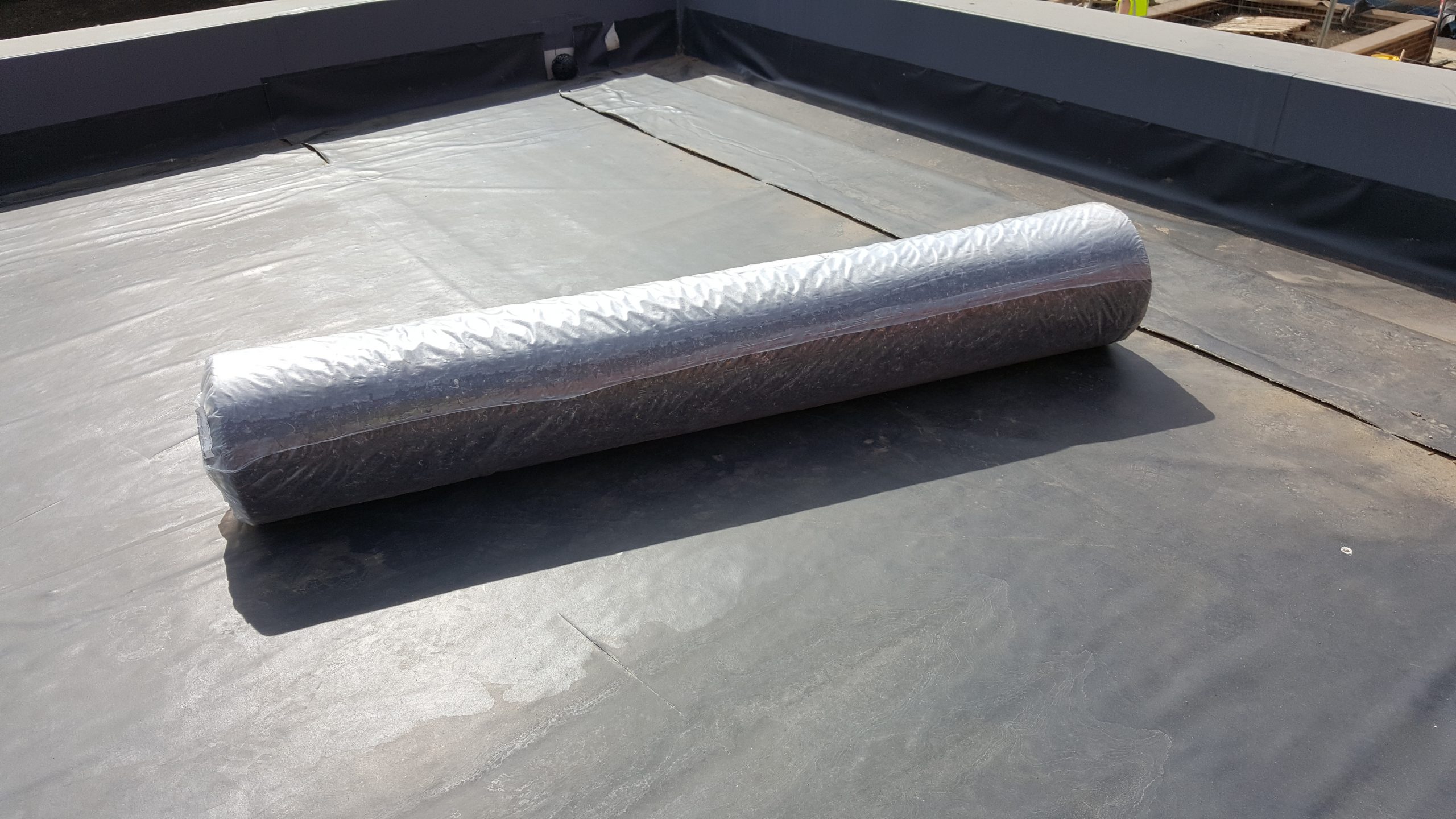 recycled polyester geotextile fleece for green roofing - Wallbarn