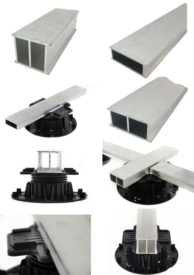 Rail Substructure System For Paving and Decking