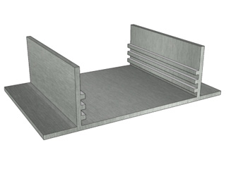 Rail Holders - Wallbarn